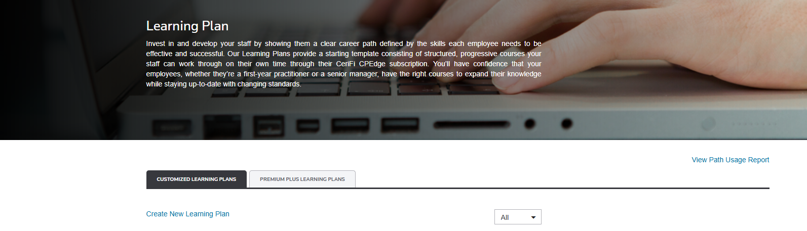 Learning Tab Overview