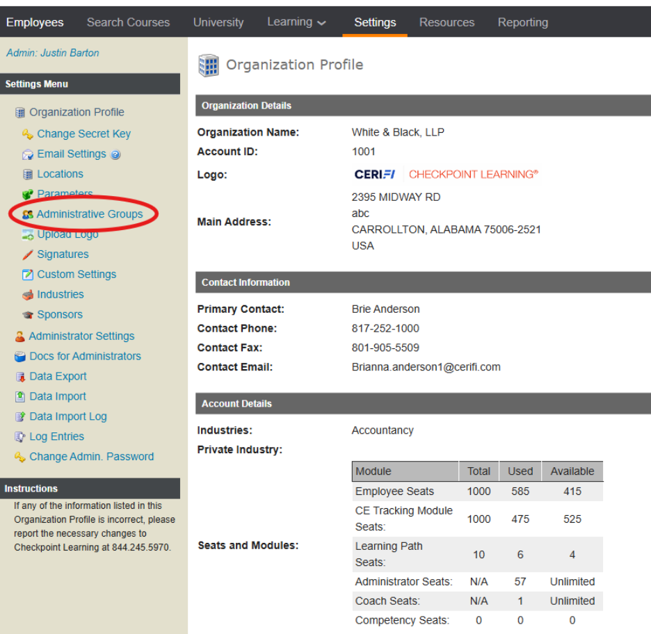 Create CPEdge Admin Group